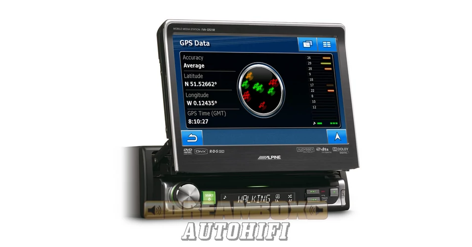 IVA-D511R - 2 Din Fejegység